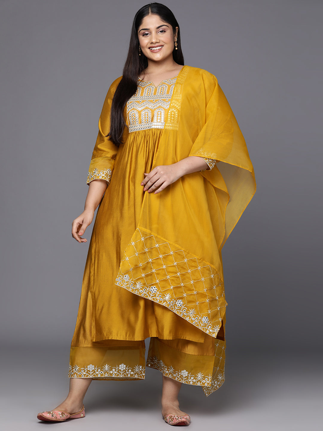 Plus Size Kurta Set – indoera